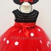 Mickey Mouse Birthday Dress, Red Mickey Mouse Outfit, 1st Birthday Tutu ...