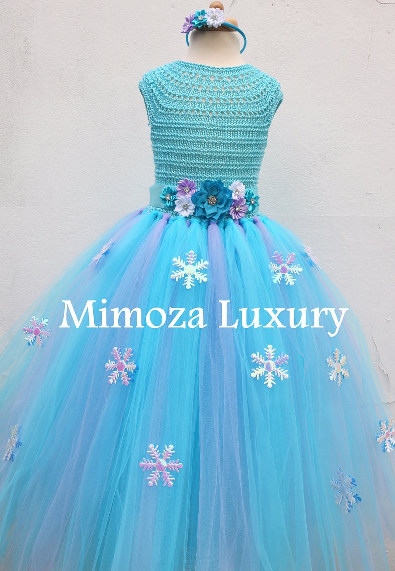 Elsa Dress Frozen Elsa Princess Dress - Etsy UK