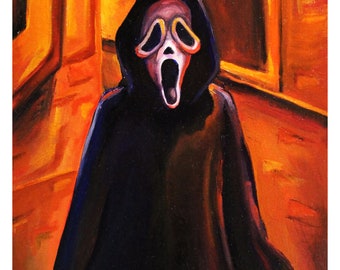 Print of Ghostface. Scream Fanart. - Etsy UK