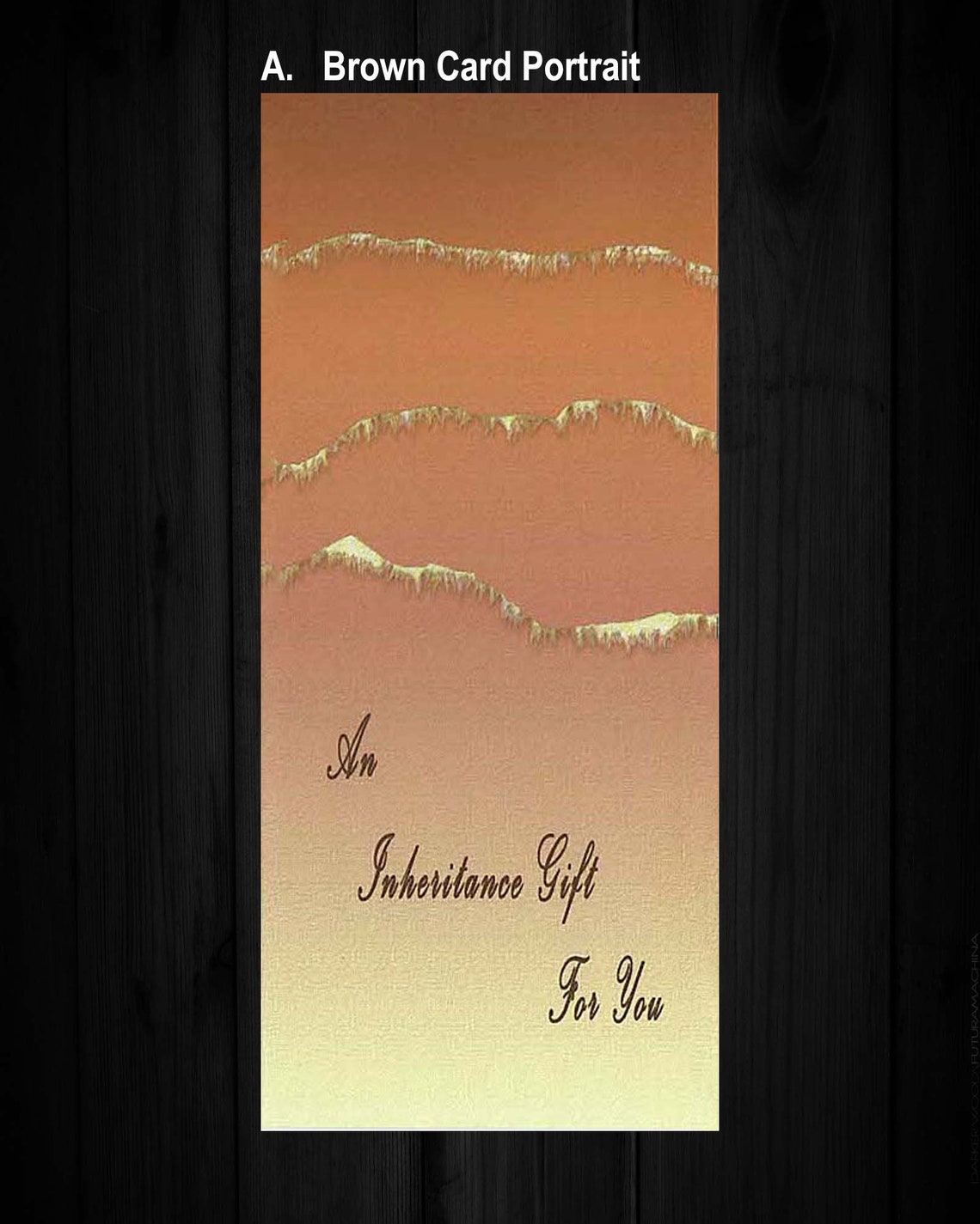 Inheritance Gift Card, Inheritance Gift Envelope, - Etsy