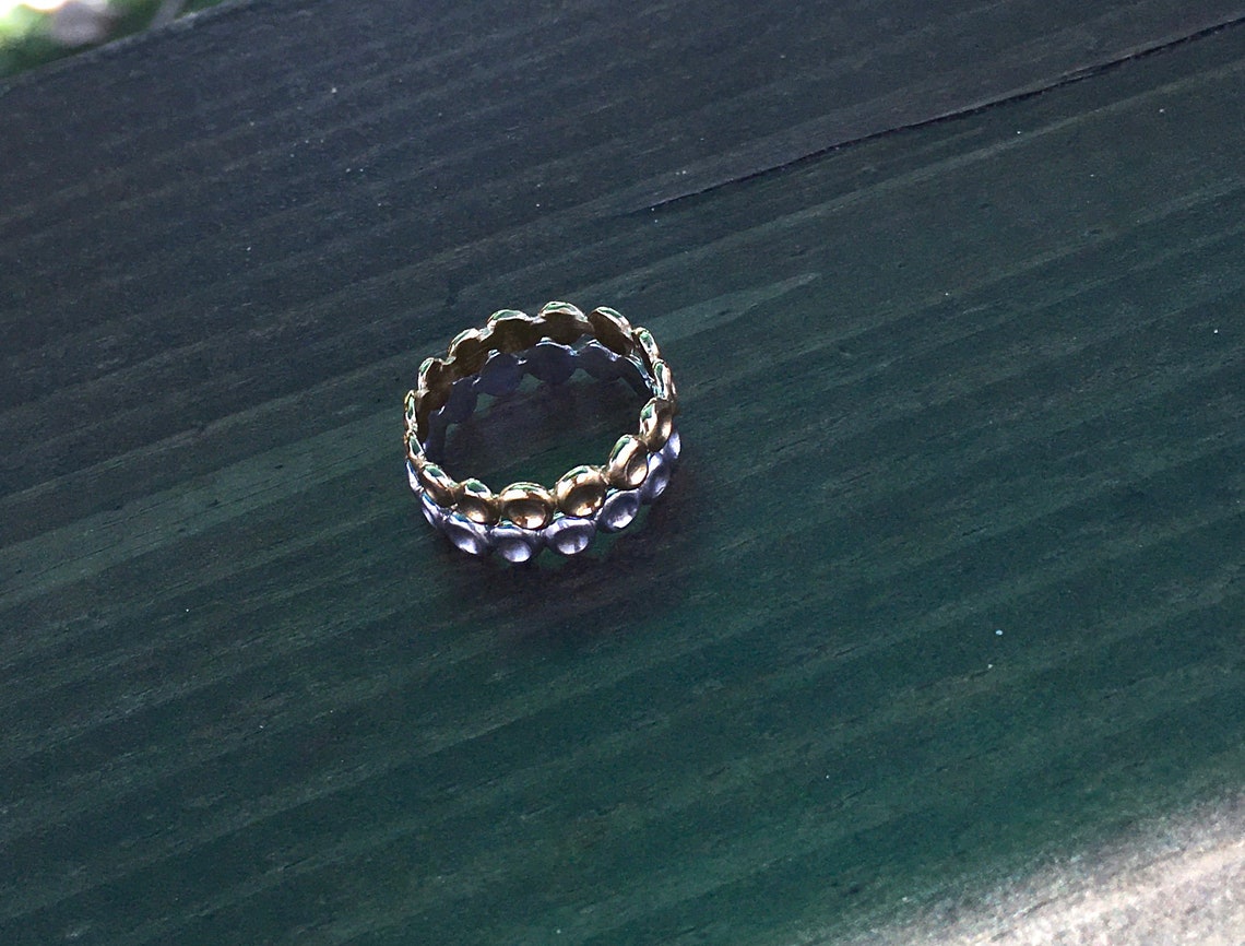 Stacking Rings Set of Rings Stacking Ring Set Mix Metal | Etsy