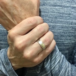 Mens Engagement Ring, Infinity Ring for Men, Promise Ring for Men, Men ...