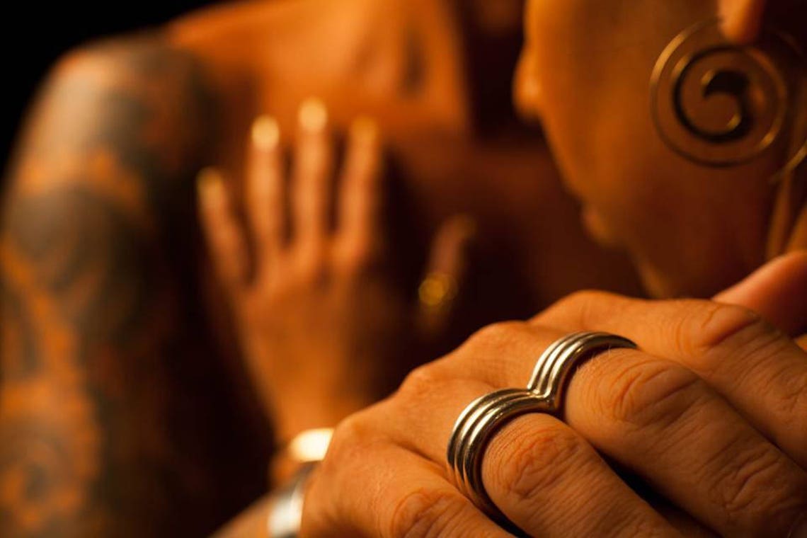 Two-finger Rings Double Ring Statement Ring Sterling Silver - Etsy