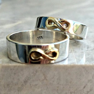 Promise Rings for Couples Promise Ring Set Couples Ring Set - Etsy