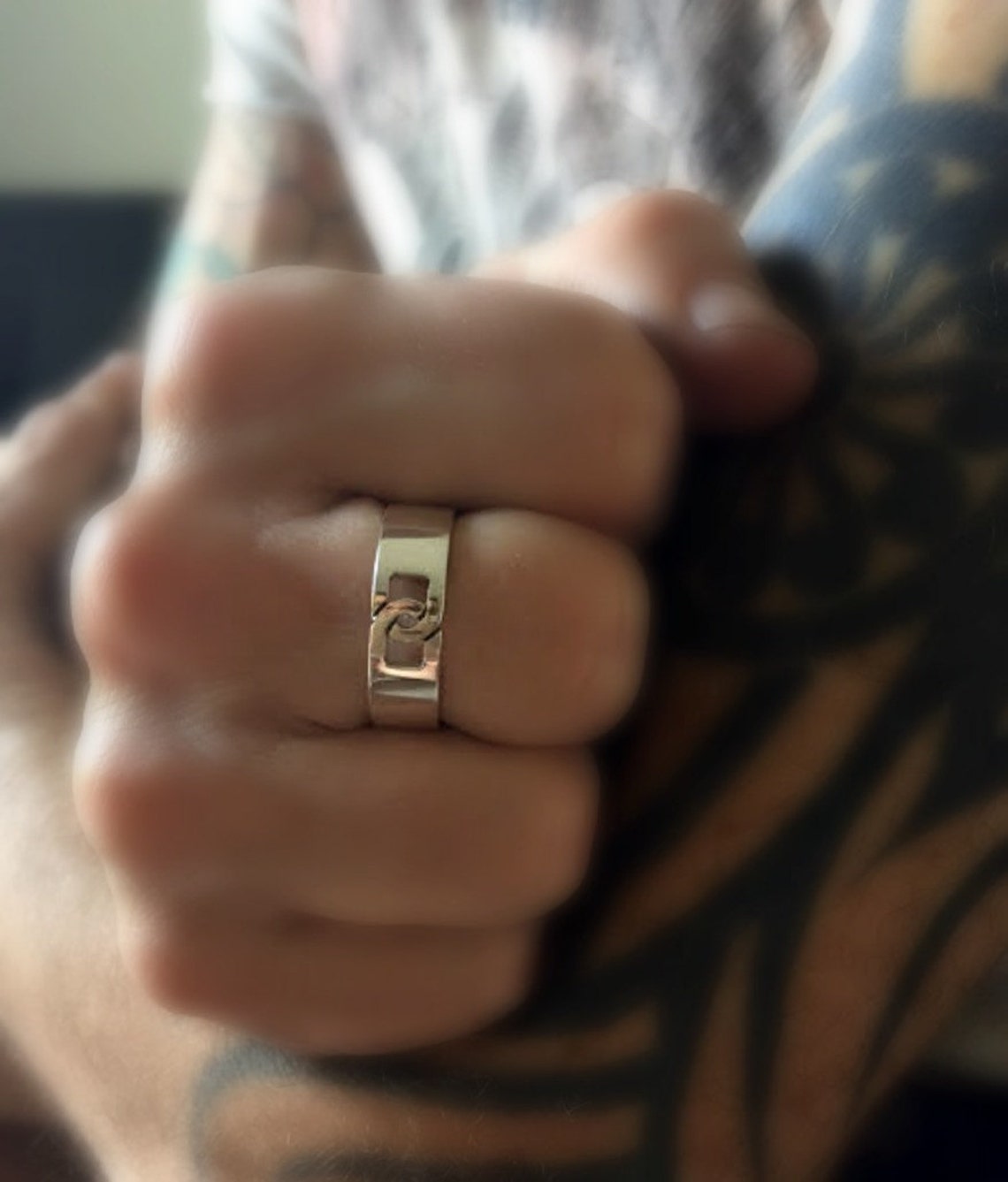 Man Rings Men Wedding Band Mens Knot Ring Men Promise Ring | Etsy