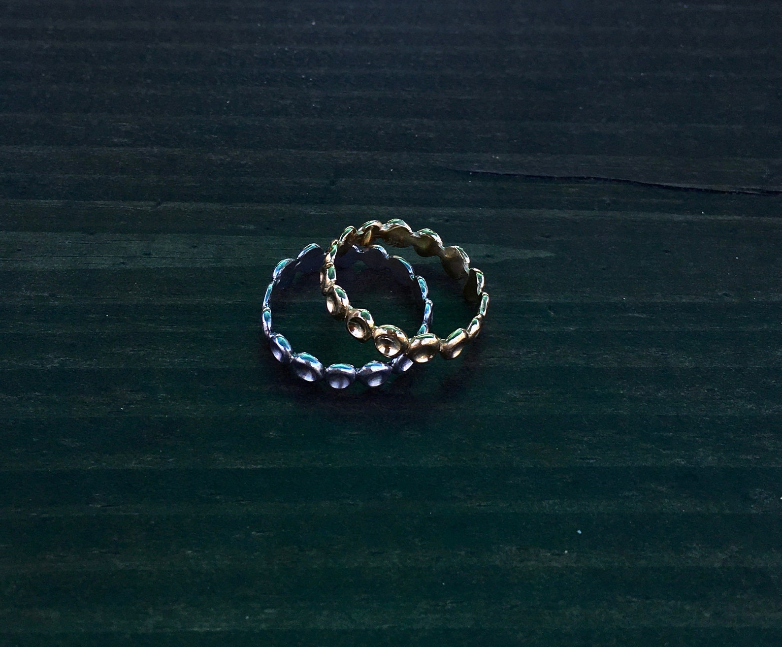 Set of Rings Stacking Rings Stacking Ring Set Mix Metal - Etsy