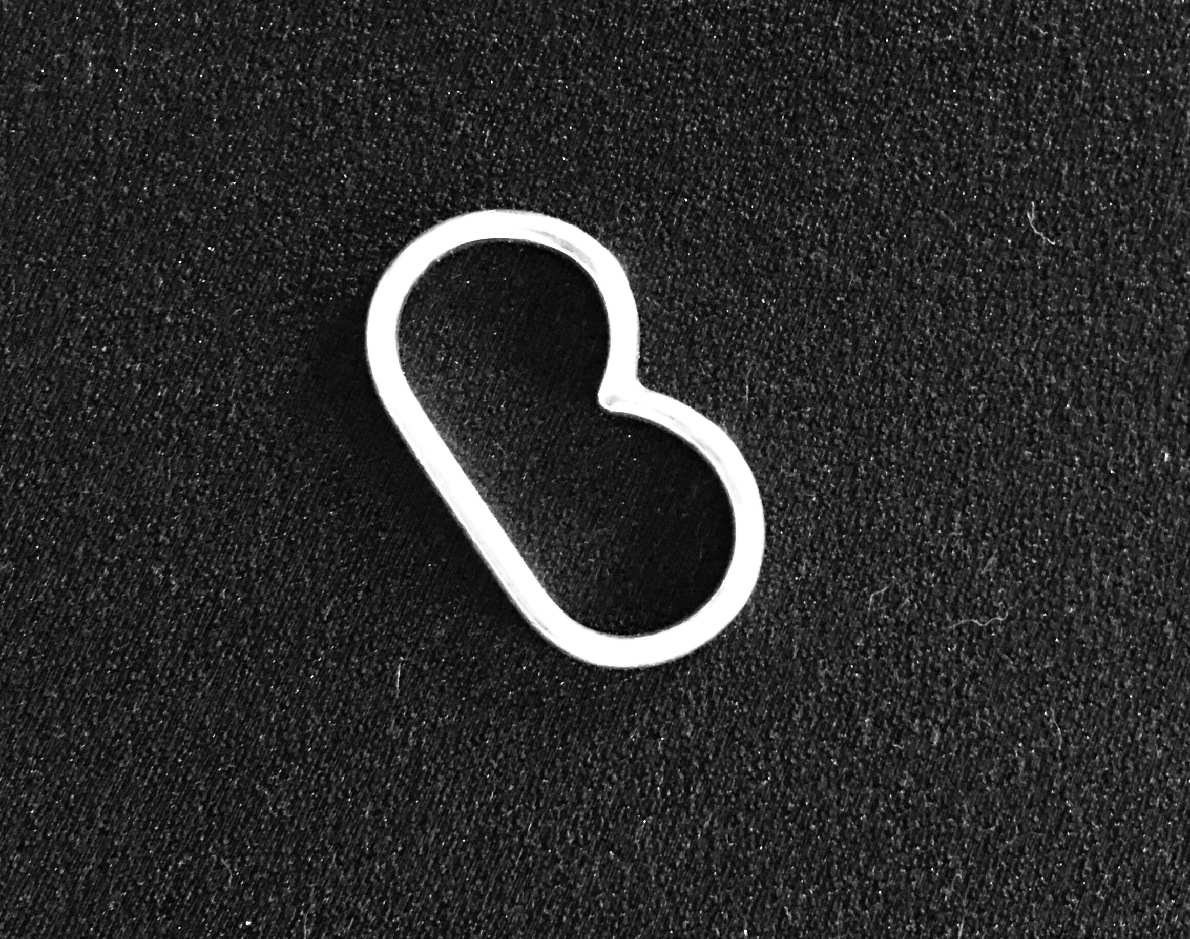 Silver Double Ring Two-finger Rings Double Ring Punk Ring - Etsy