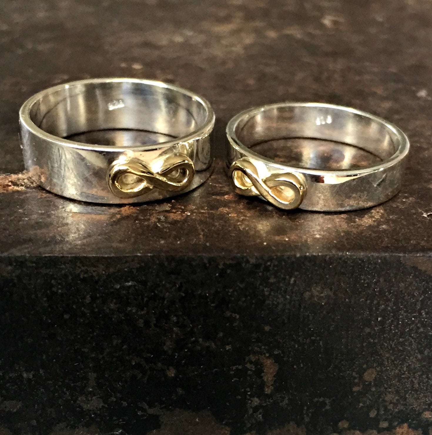 Promise rings for couples Promise ring set Couples ring Set | Etsy