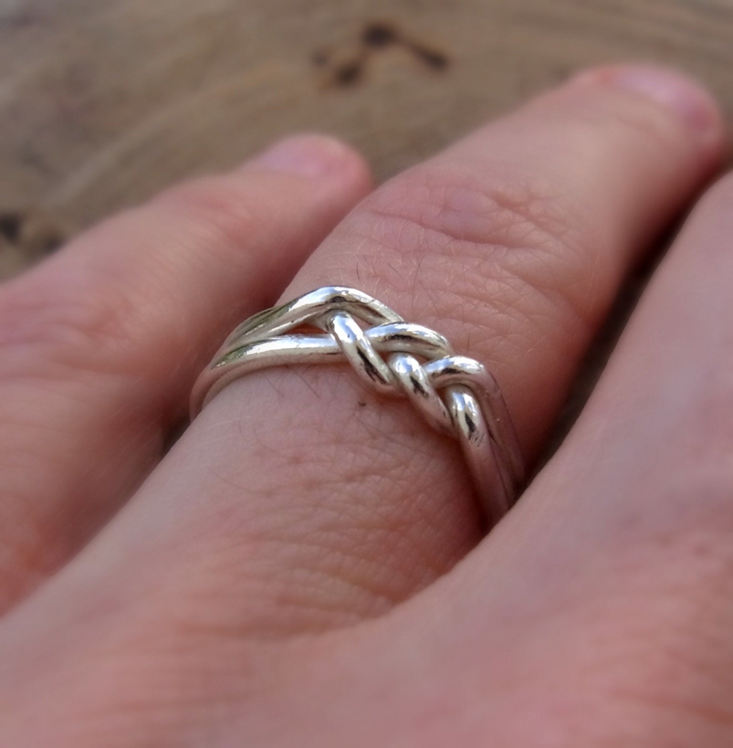 Minimalist Ring Braided Silver Ring Braided Ring Braided | Etsy