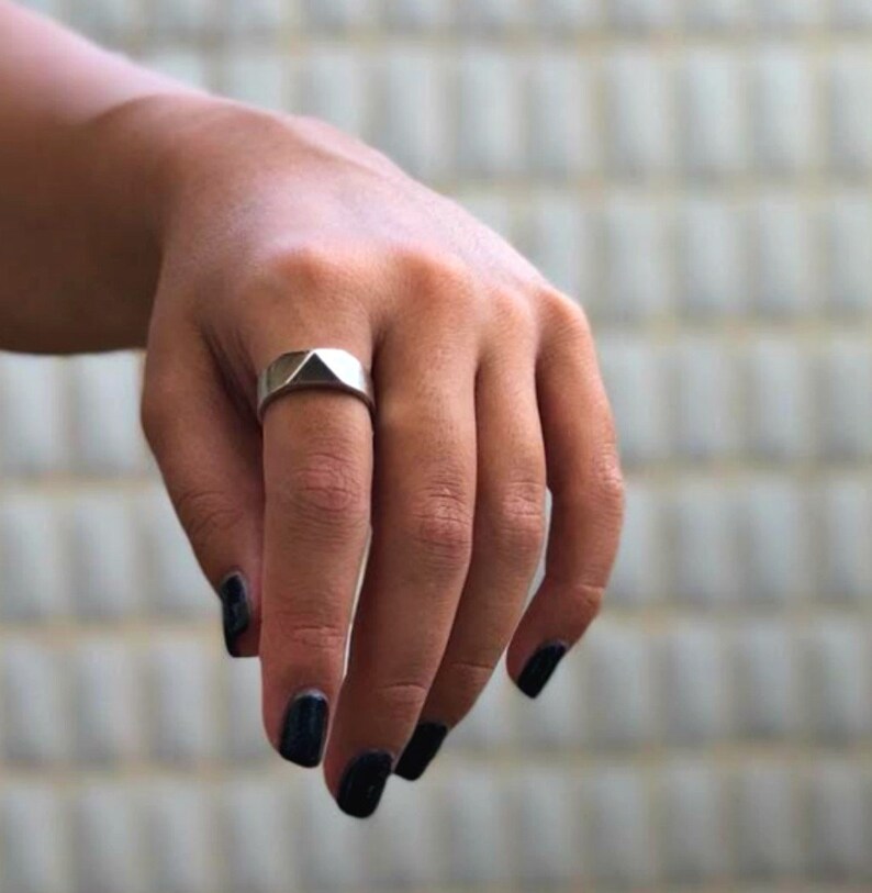 Spike ring Rockers rings Unisex ring 925 solid silver | Etsy