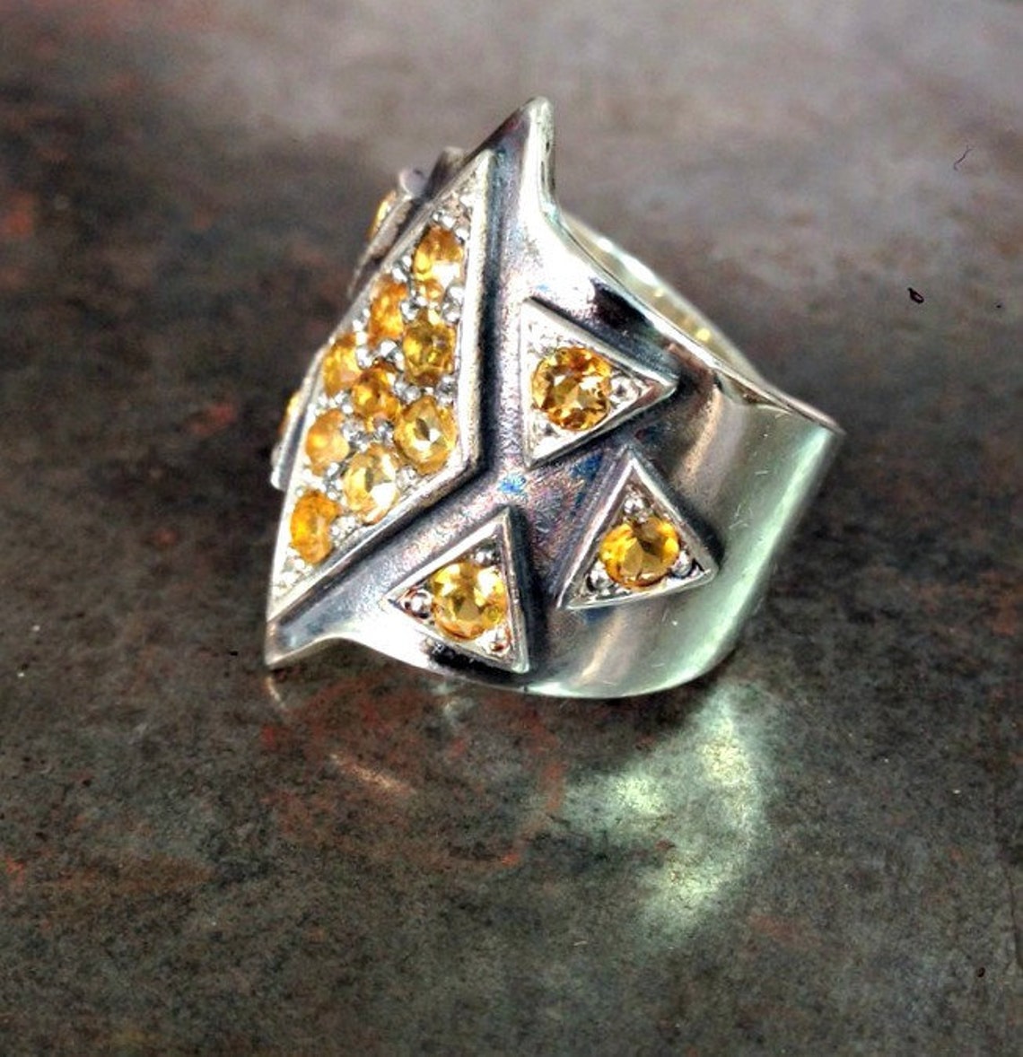 Big Ring for Men Men Silver Ring. Silver Men Ring With - Etsy Israel