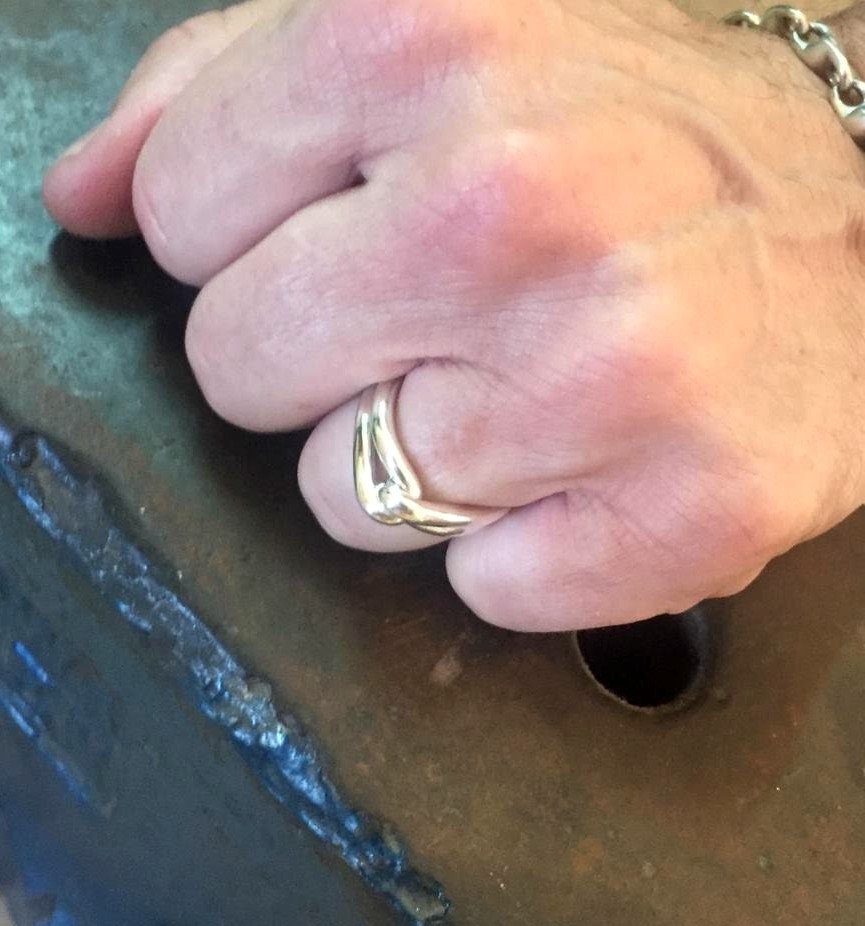 Sterling Silver Solid 925 Men's Ring Men silver Ring | Etsy