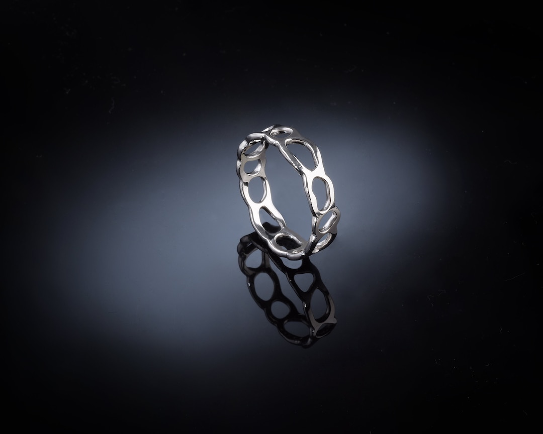 Minimalist Silver Ring, Sterling Silver Ring, Ring Silver Boho Elegant ...