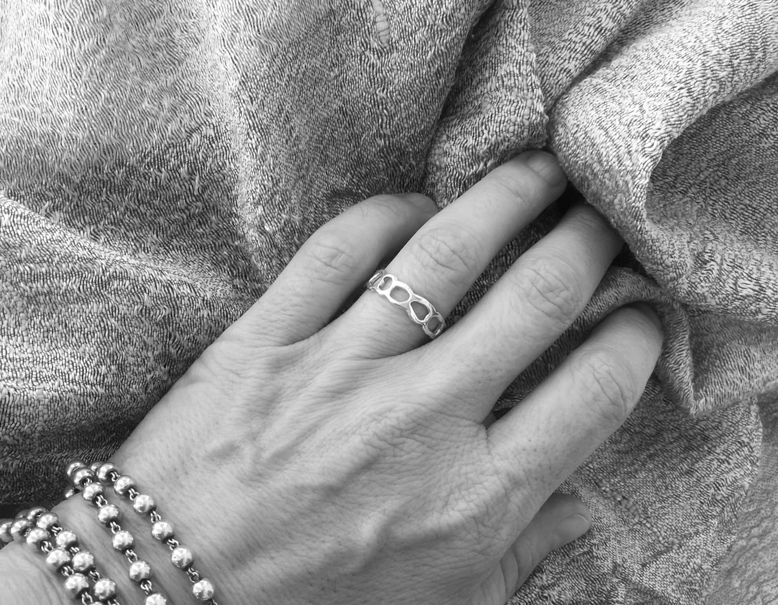 Minimalist Silver Ring Sterling Silver Ring Ring Silver Boho - Etsy