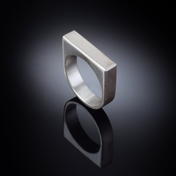 Rectangle Ring - Etsy