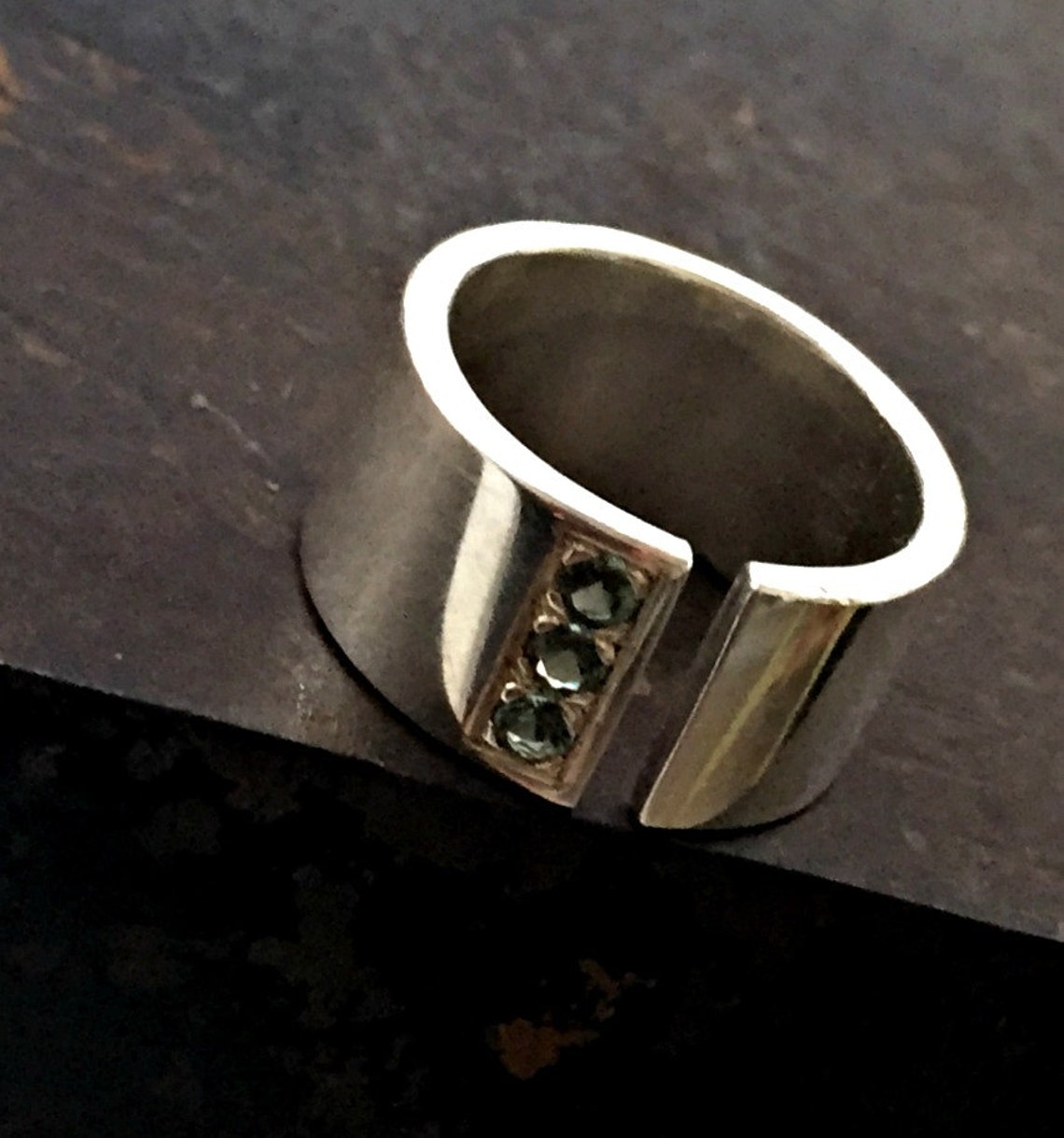 STERLING SILVER Men Ring Solid 925. Modern Mens Ring. Sterling - Etsy