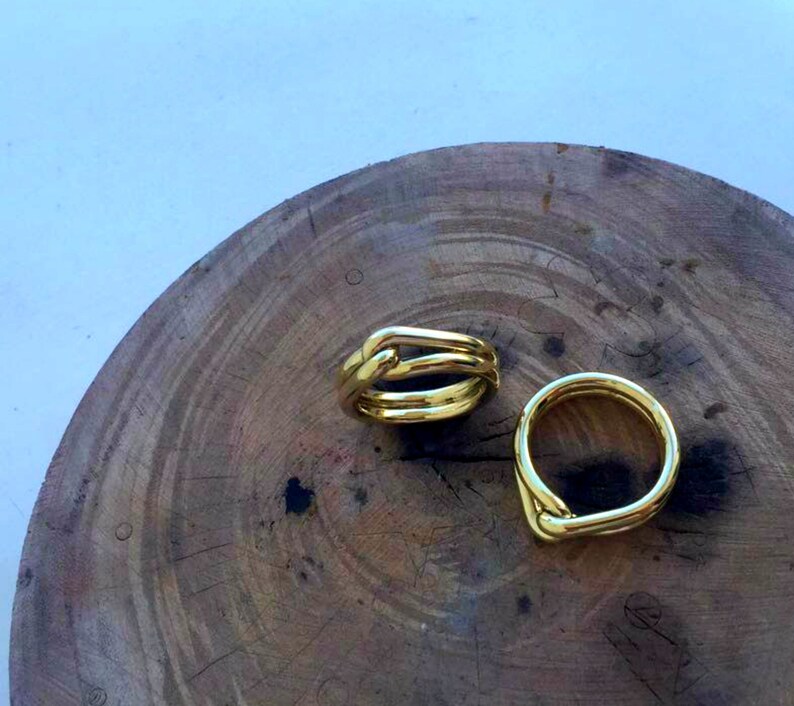 Promise Rings Alternative Wedding Rings Knot Ring Infinity | Etsy