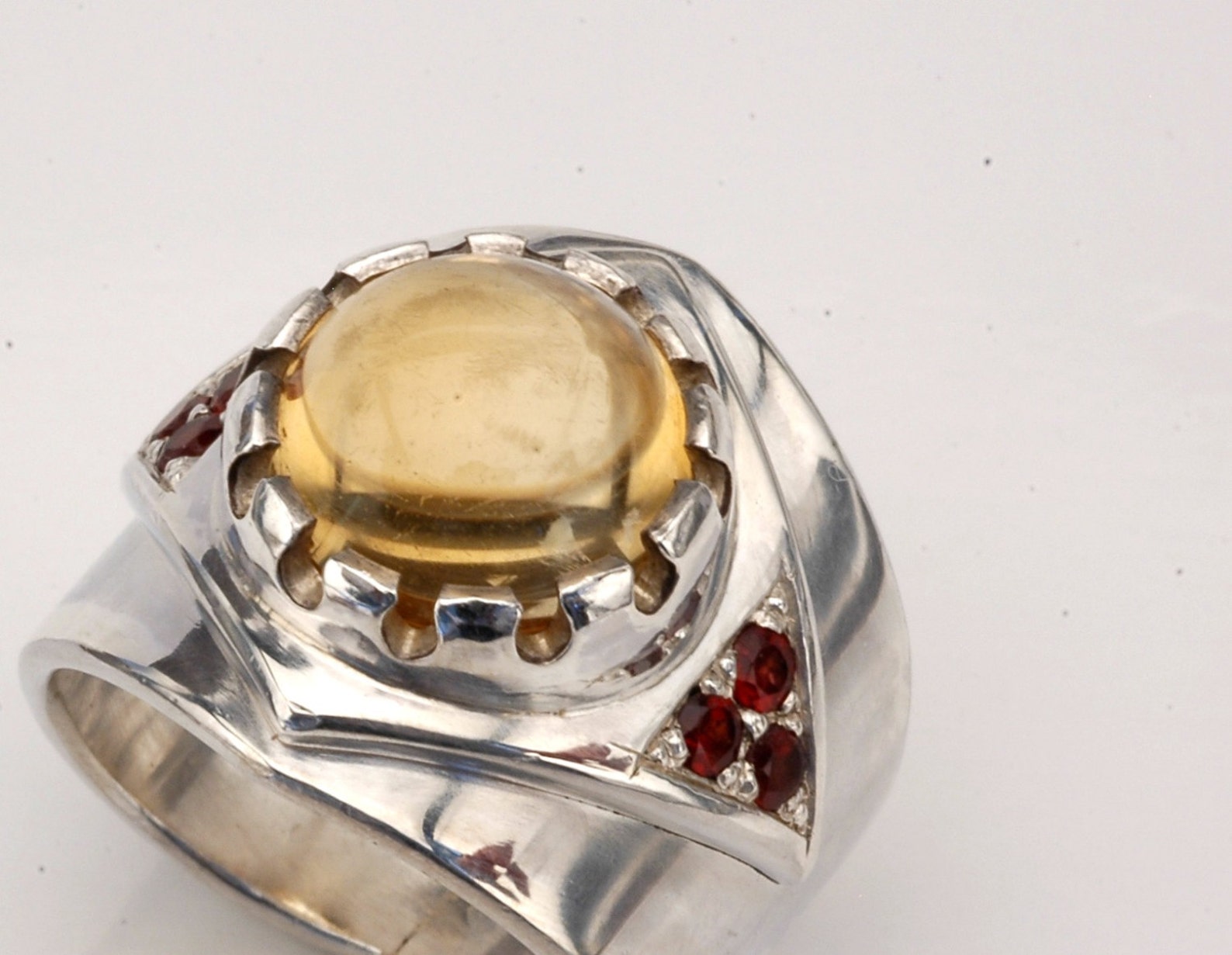 Men Silver Ring. Men Statement Ring. Man Special Ring With - Etsy Israel