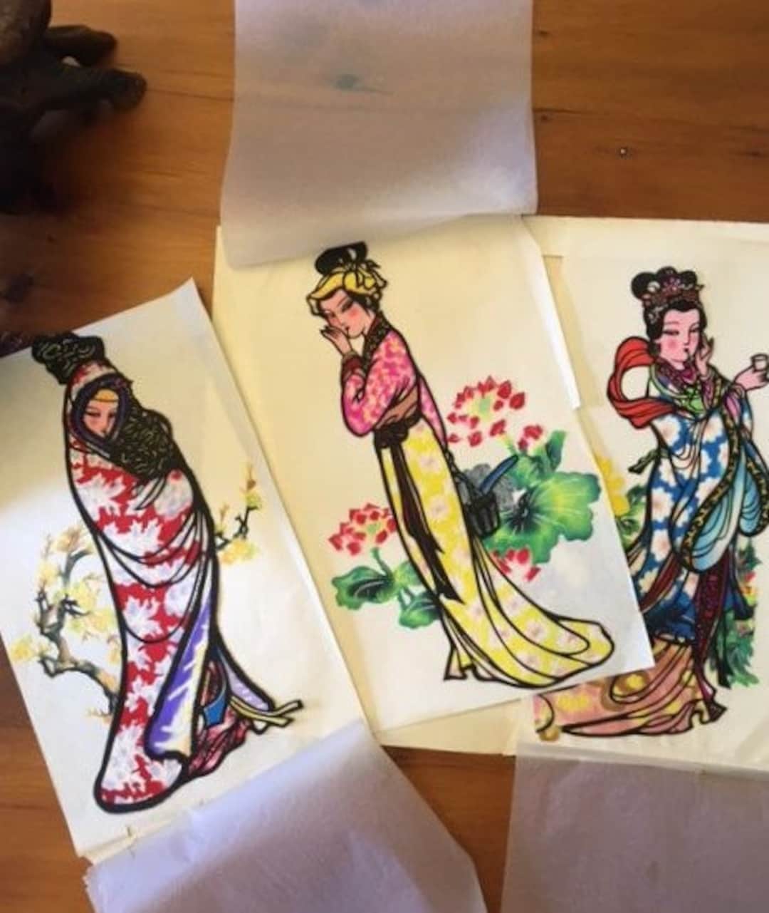Vintage Japanese Geisha, Geisha Artwork, Vintage Japanese Art, Japanese ...