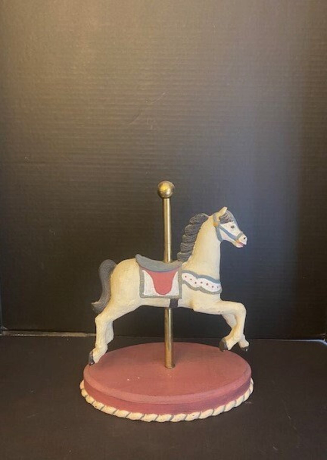 Vintage Carousel Horse, Pottery Horse, Vintage Horse, Carousel Horse ...