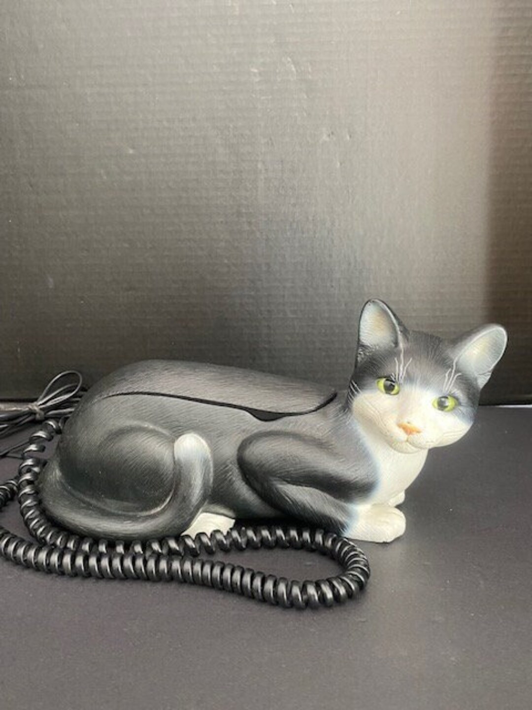 Vintage Telephone, Vintage Cat Phone, Landline Telephone, Cat Lovers ...