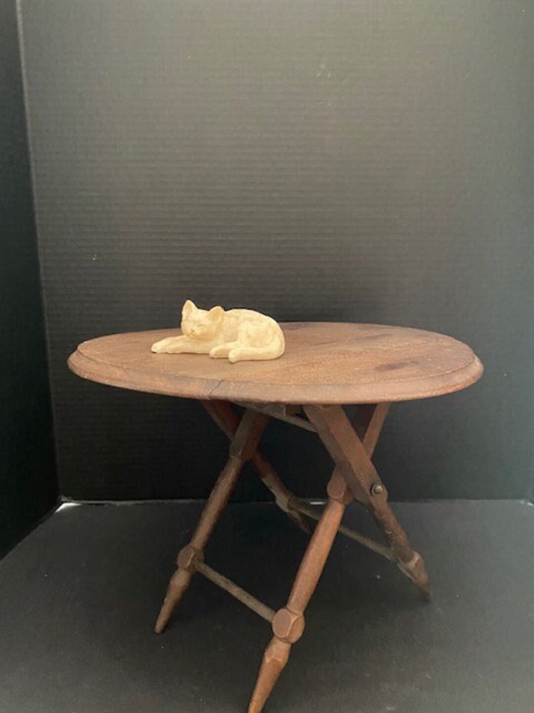 Salesman Sample Doll Table Dropleaf Table Vintage Wooden - Etsy