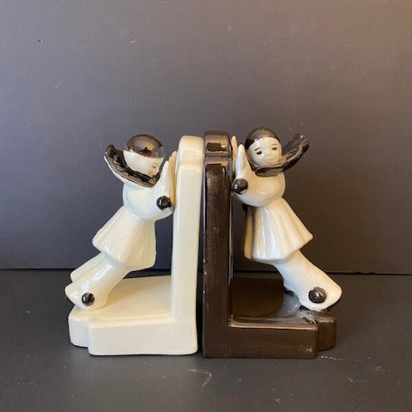 Ceramic Bookends - Etsy