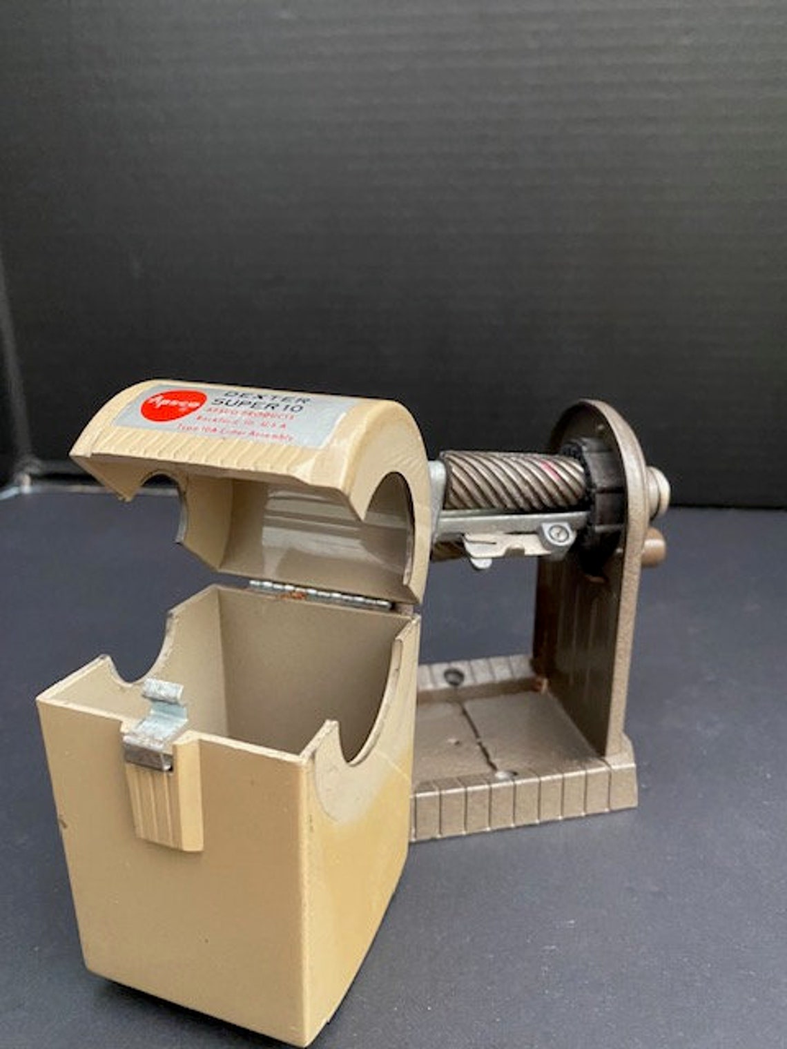 Vintage Pencil Sharpener, Sharpener, Apsco Dexter Super 10 Pencil ...