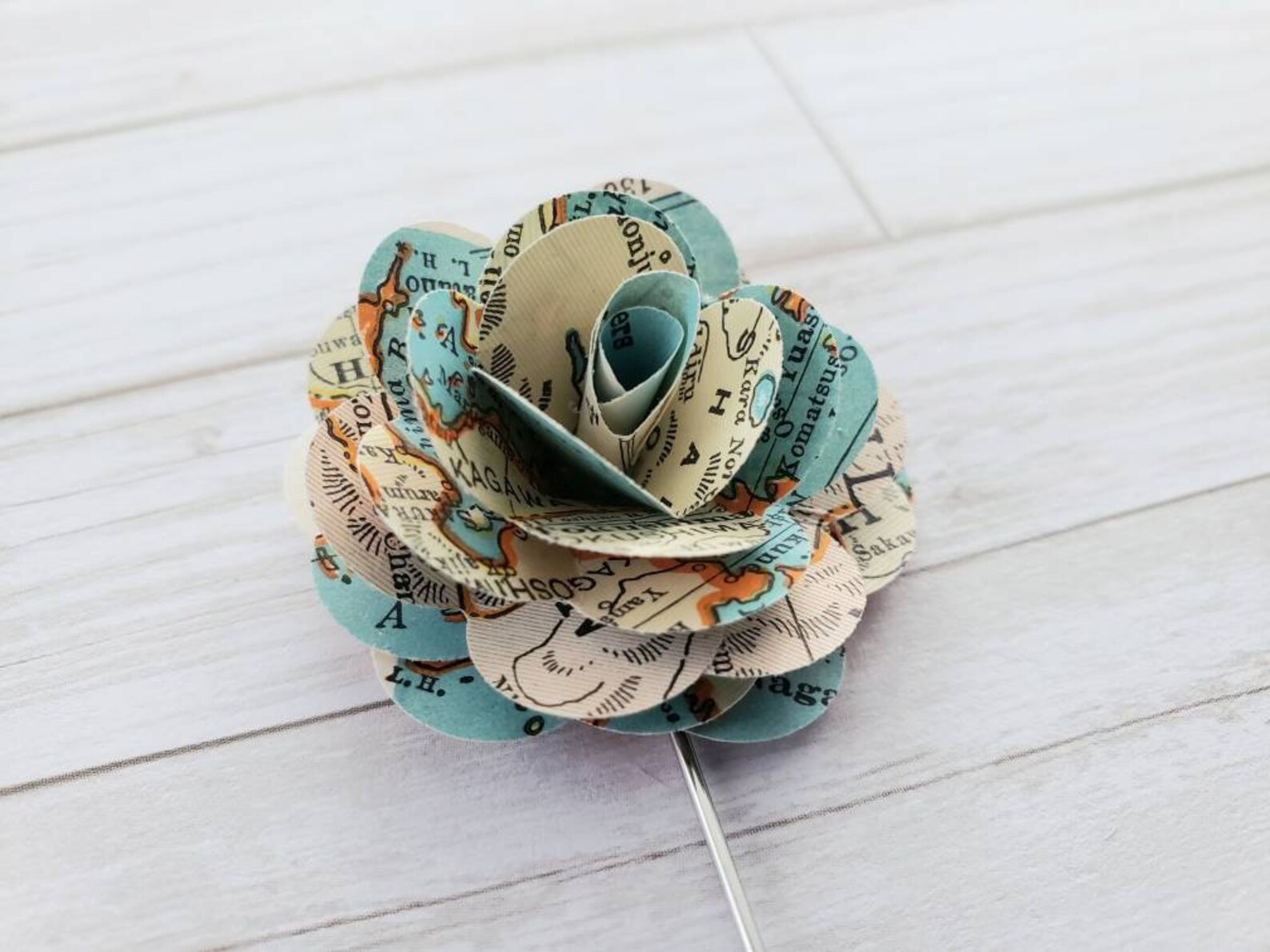 Vintage Map Lapel Pins Wedding Pins Boutonniere - Etsy