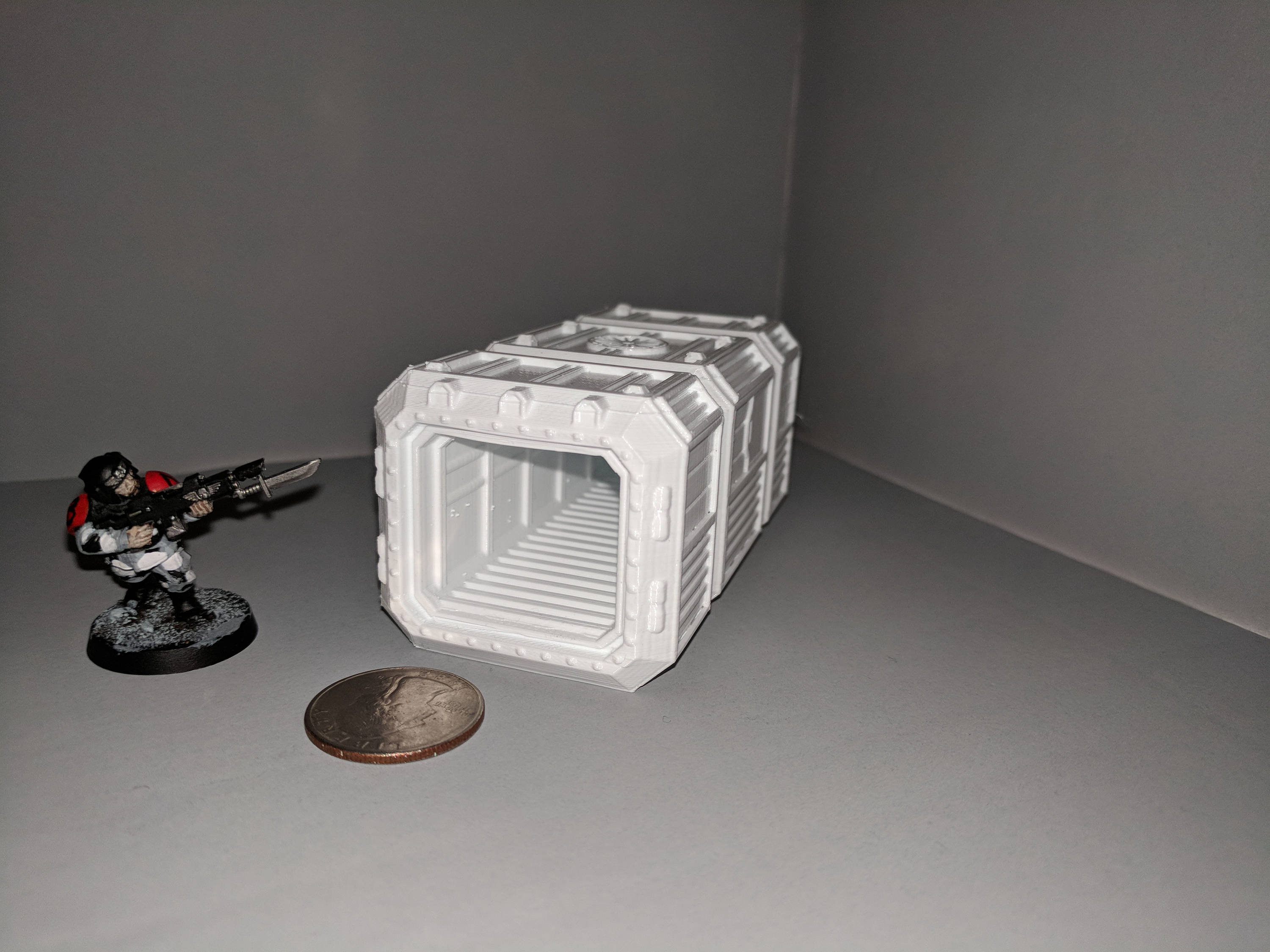Warlayer Shipping Crate, Open 28 Mm Wargaming, Warhammer 40k ...