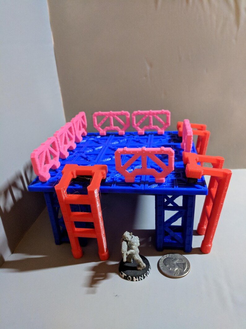 Warlayer Civilian Half Height Raised Platform Kit Style A - Etsy