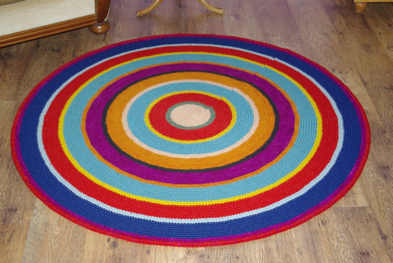 Round rug/Rug/Area Rugs/Floor Rugs/Large Rugs/Handmade | Etsy