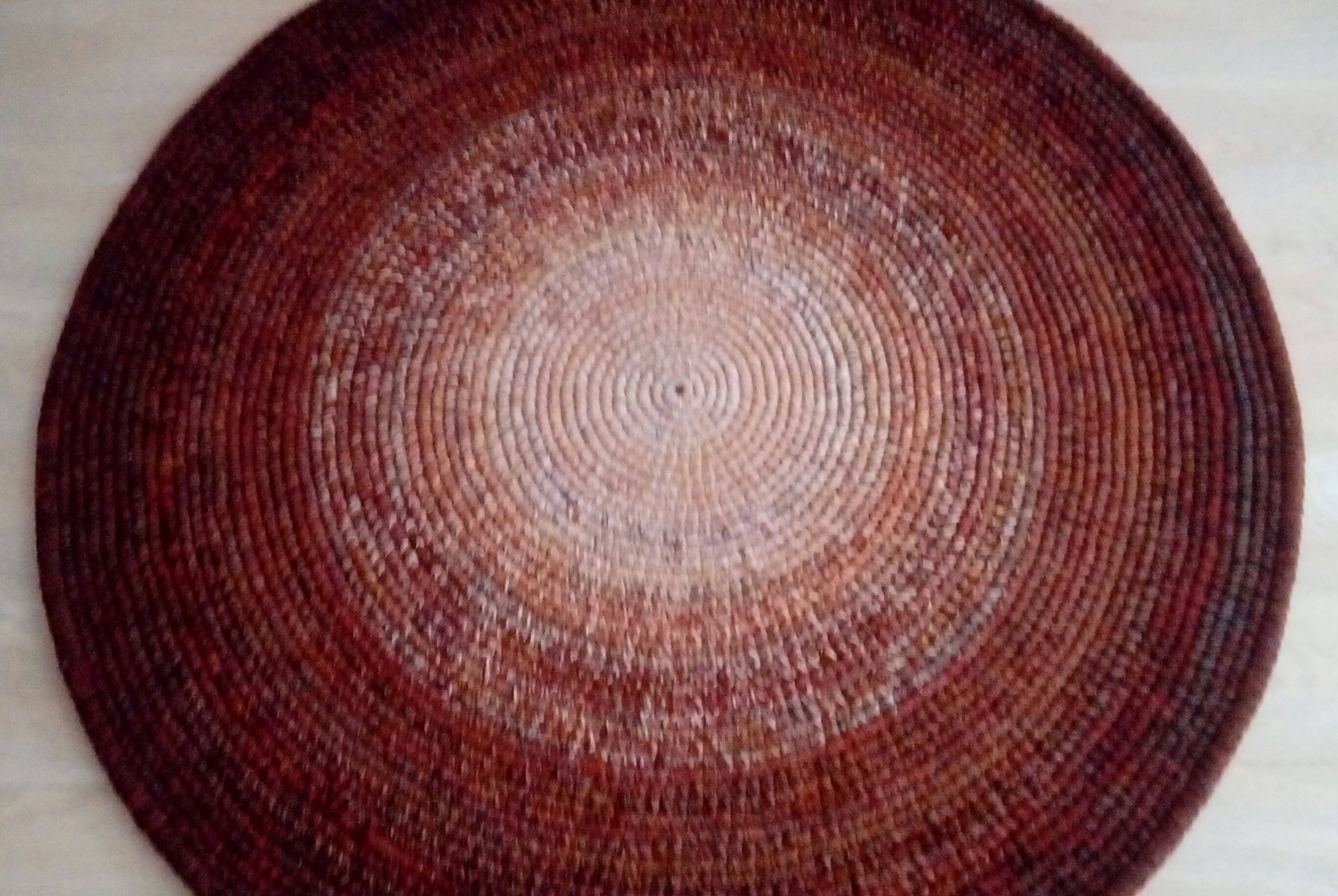 Round rug Rug Area Rug Floor Rug Handmade Rug Carpet Wool Rug | Etsy