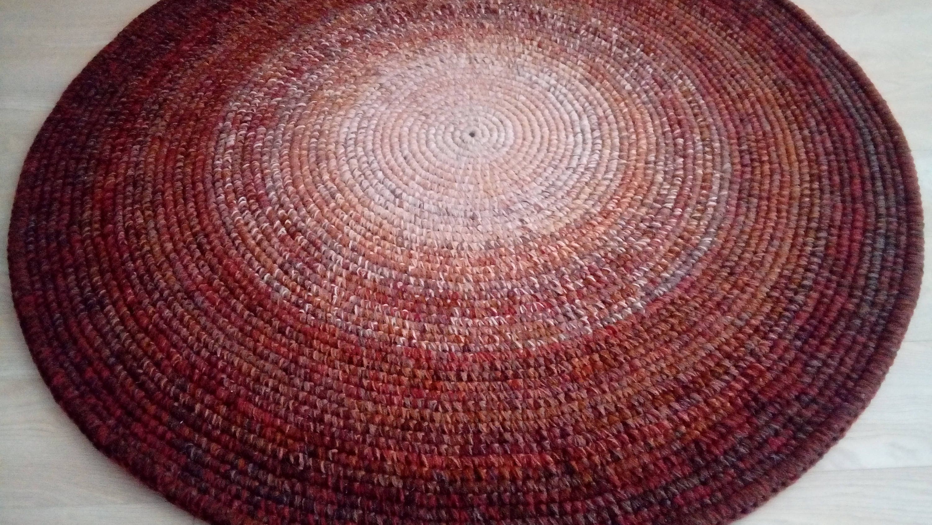 Round rug Rug Area Rug Floor Rug Handmade Rug Carpet Wool Rug | Etsy