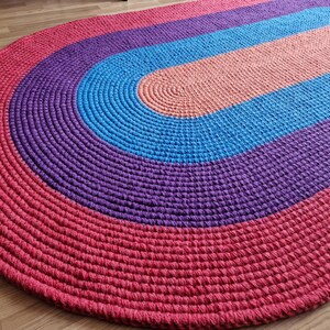 Oval rug/Oval Rug/Handmade Rug/Carpet/Wool Rug/Alfombra/Teppich/Tapis ...