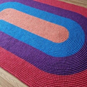 Oval rug/Oval Rug/Handmade Rug/Carpet/Wool Rug/Alfombra/Teppich/Tapis ...