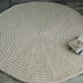 Handmade Cotton Chunky Crochet Cream Rug/crochet Nursery Rug ...