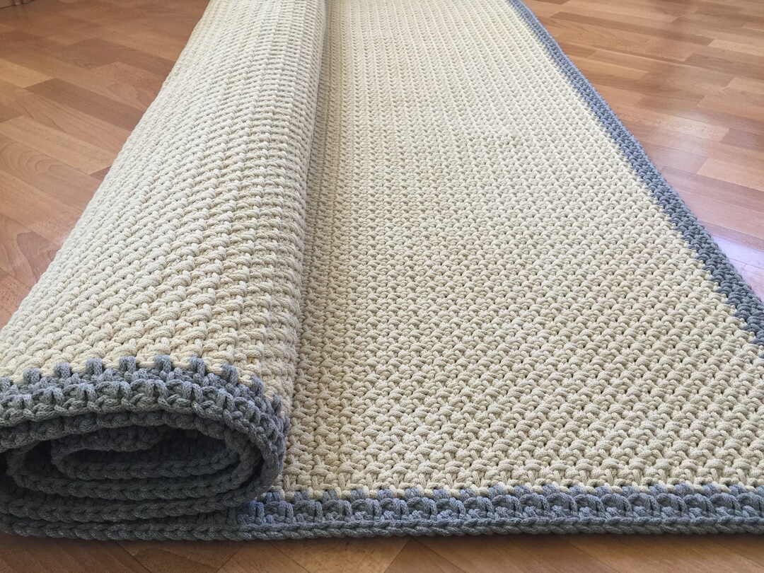 Square Rug/rectangular Rug/handmade Rug/carpet/cotton Rug/alfombra ...