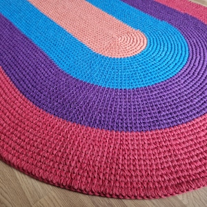 Oval rug/Oval Rug/Handmade Rug/Carpet/Wool Rug/Alfombra/Teppich/Tapis ...