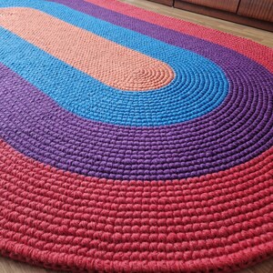 Oval rug/Oval Rug/Handmade Rug/Carpet/Wool Rug/Alfombra/Teppich/Tapis ...