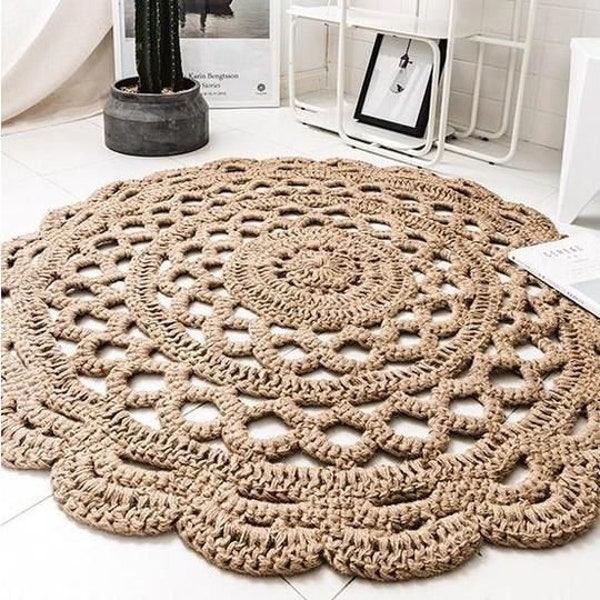 Doily Rug - Etsy