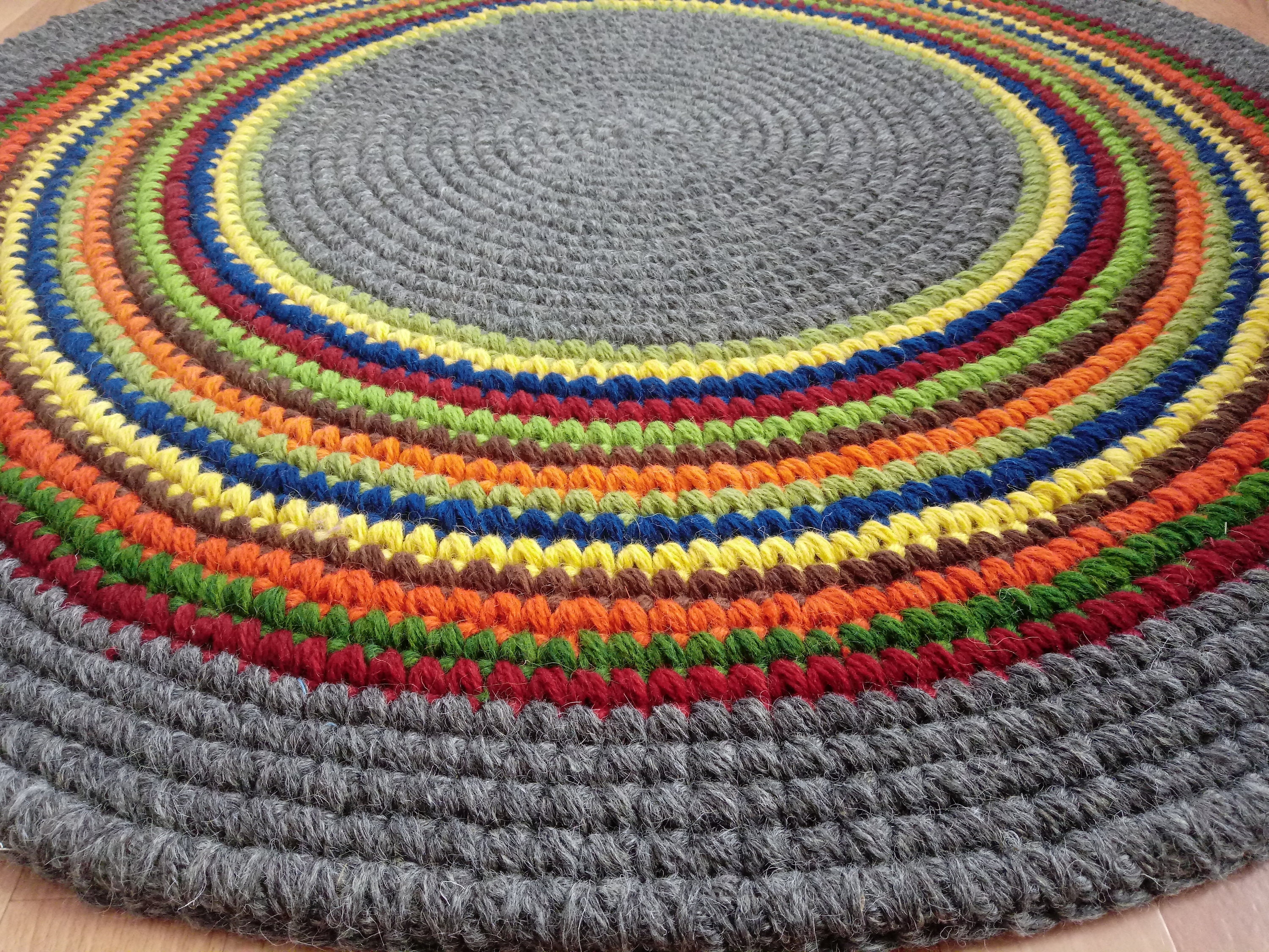 Round Rug Rug Area Rug Floor Rugs Handmade Rug Carpet Wool Rug | Etsy