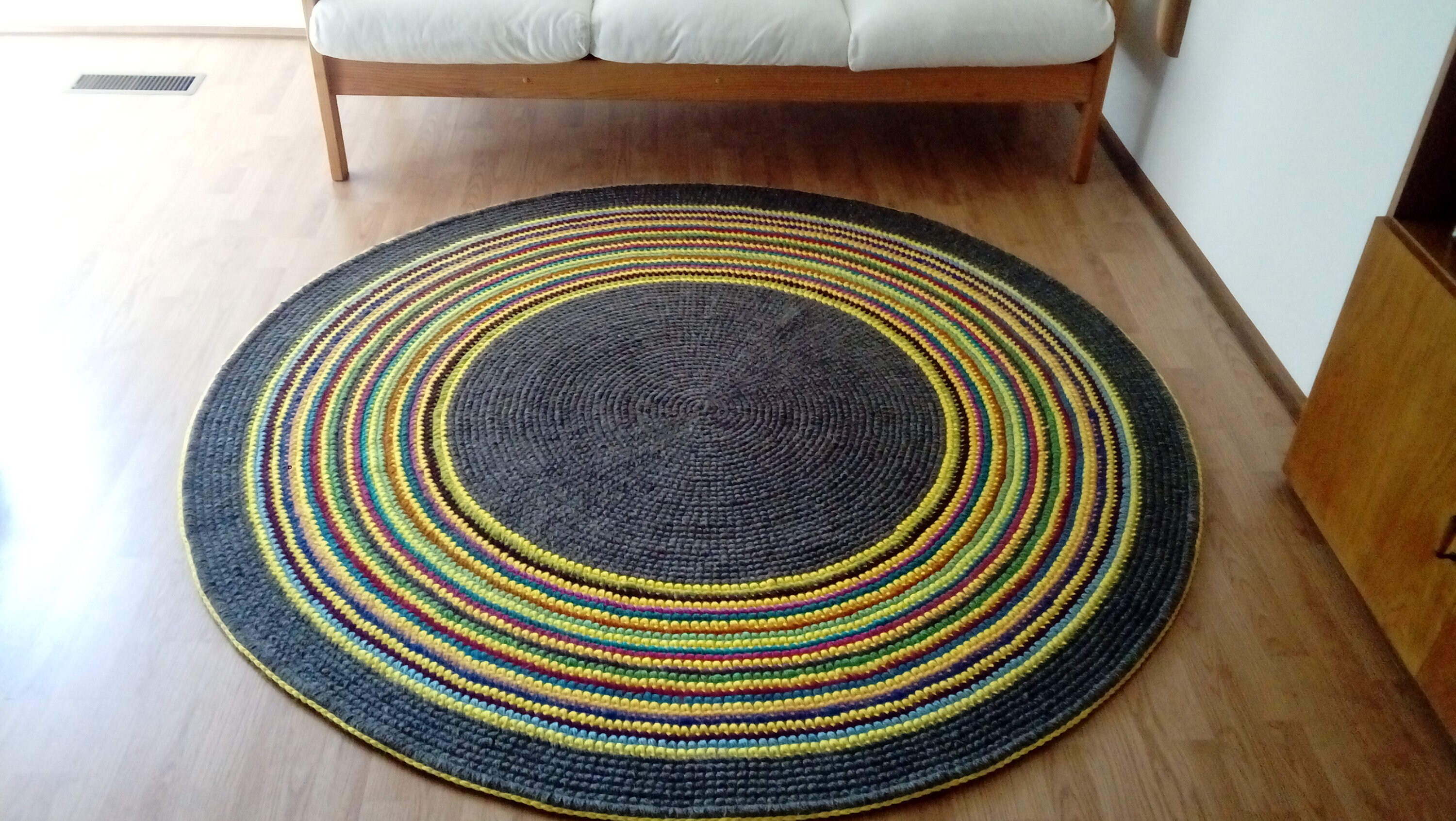 Round Rug/rug/area R Rugs/handmade Rug/carpet/wool | Etsy