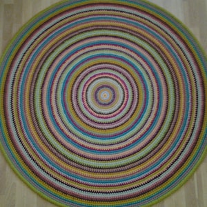 Round Rug/rug/area Rugs/floor Rugs/large Rugs/handmade Rug/carpet/wool ...