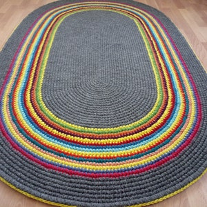Oval Rug/oval Rug/handmade Rug/carpet/wool Rug/alfombra/teppich/tapis ...