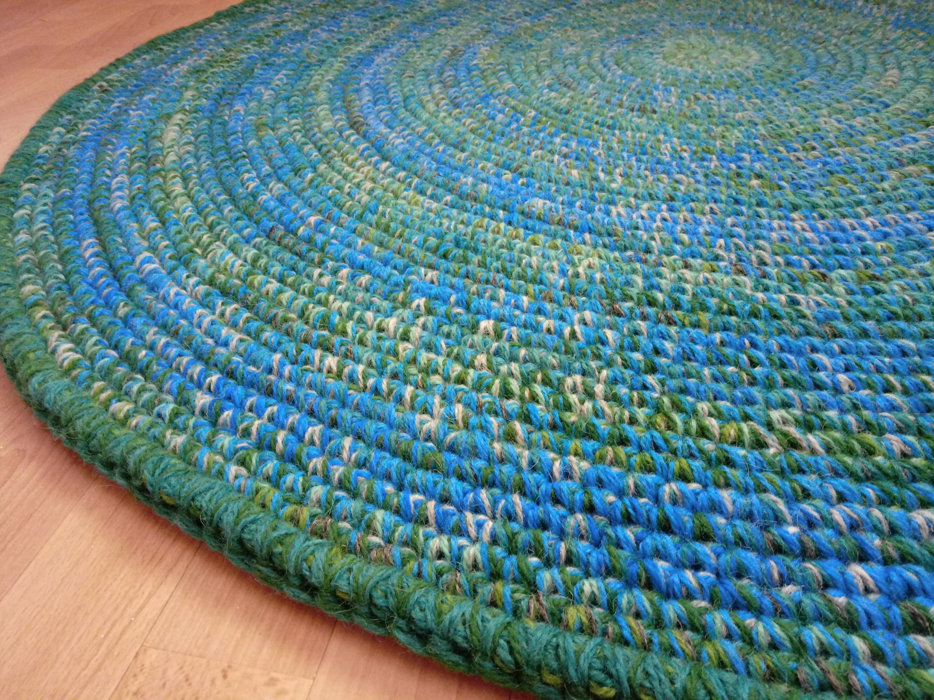 Round rug Rug Area Rug Floor Rugs Handmade Rug Carpet Wool | Etsy