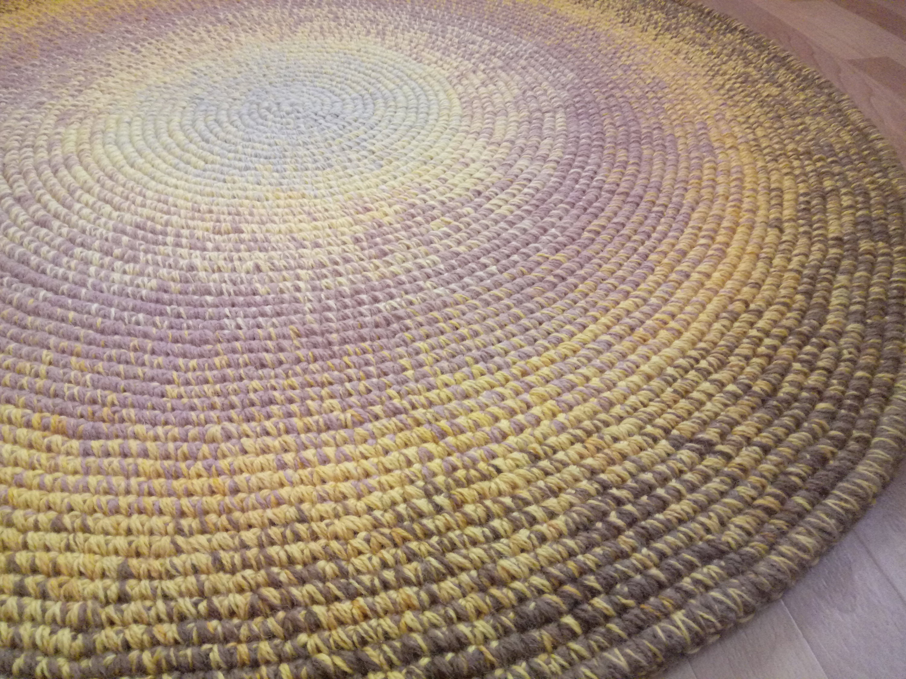 Round rug Rug Area Rug Floor Rugs Handmade Rug Carpet Wool | Etsy