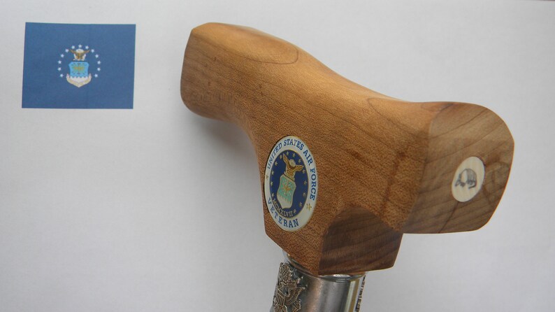 US Air Force Veterans Cane - Etsy