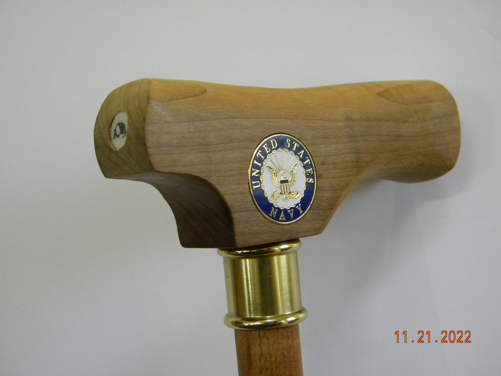 US Navy Veterans Cane - Etsy