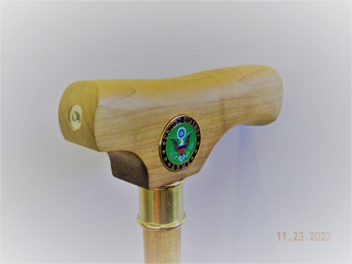US Army Veterans Walking Cane - Etsy